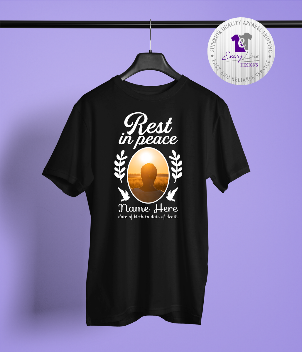 "Rest in Peace" Memorial – EveryLine Designs